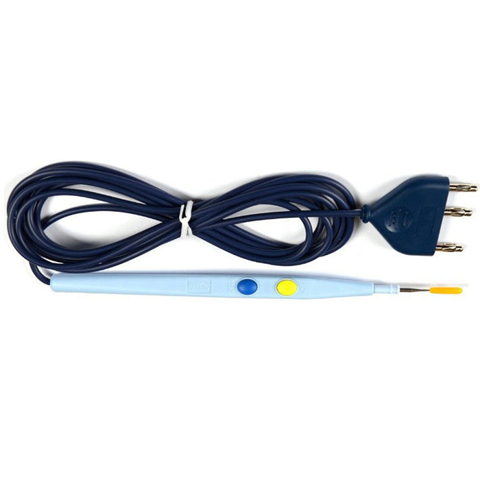 Disposable Surgical Cautery Pencil Stainless Steel Silver Tip Color