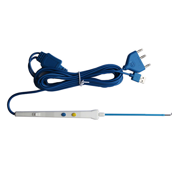 ISO Non Sticky Laparoscopic Hook Electrode Shaft Length 250mm