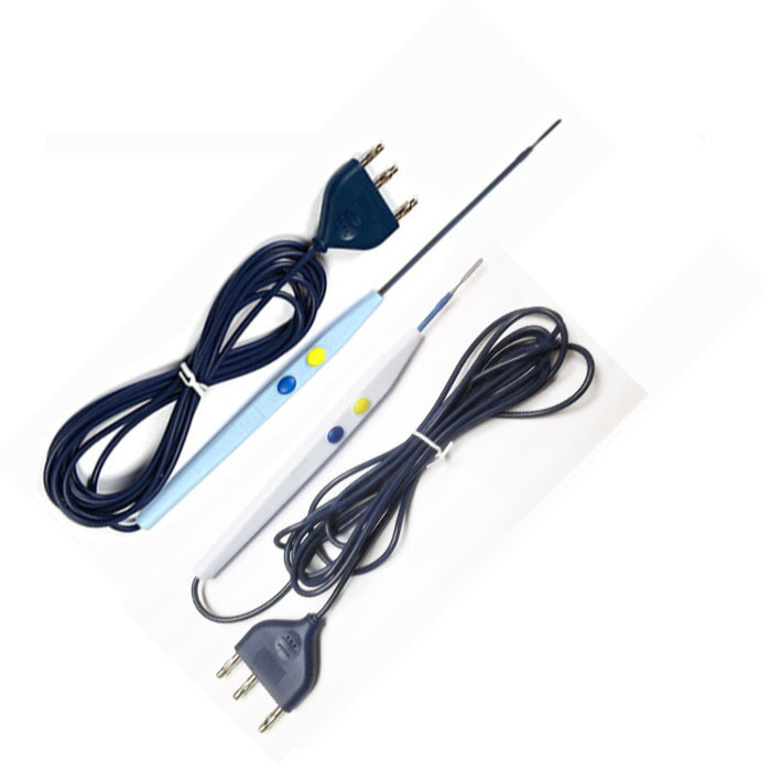 Retractable Shaft Disposable Cautery Pencil With Blade ISO Certificate